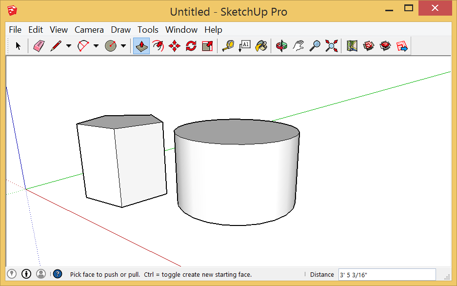 Drawing Basic Shapes SketchUp Knowledge Base