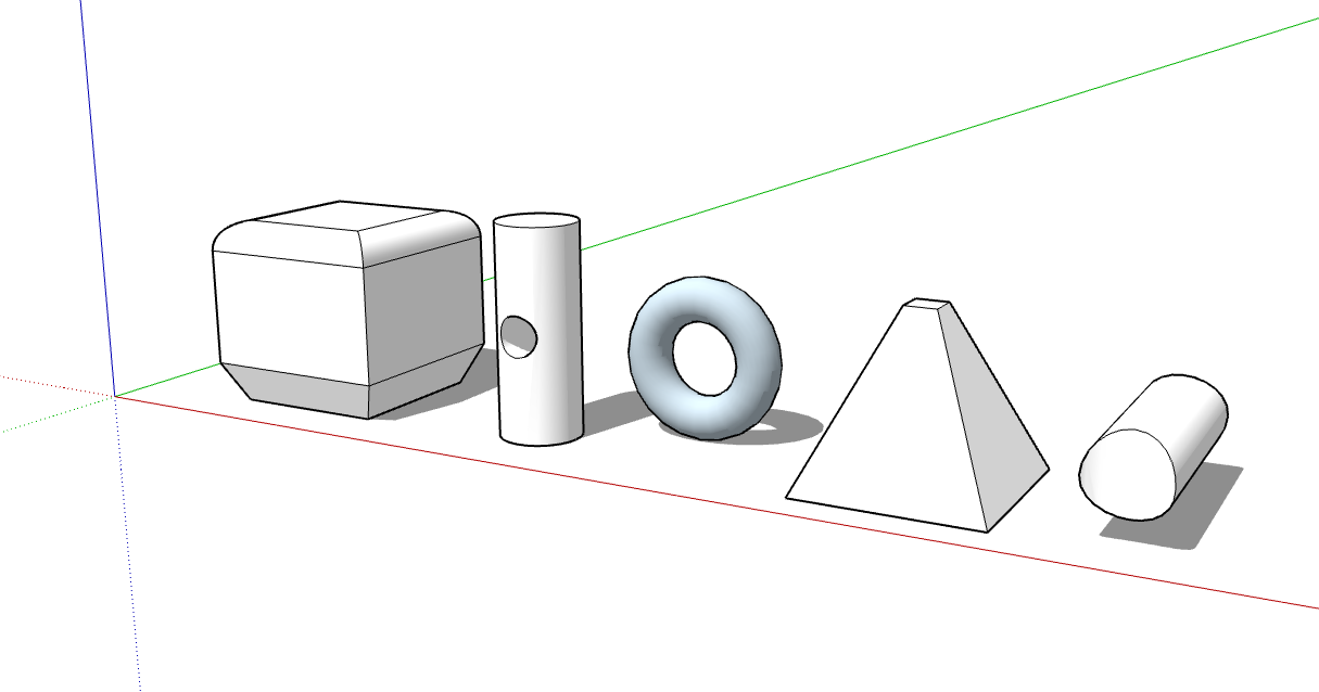 Modeling Complex 3D Shapes With The Solid Tools SketchUp Help