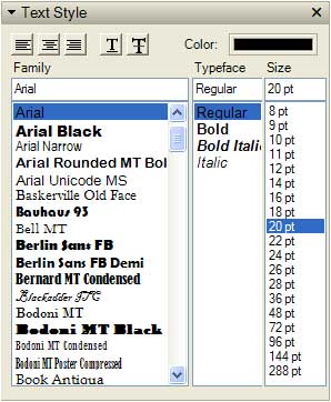 LayOut: Text style | SketchUp Knowledge Base