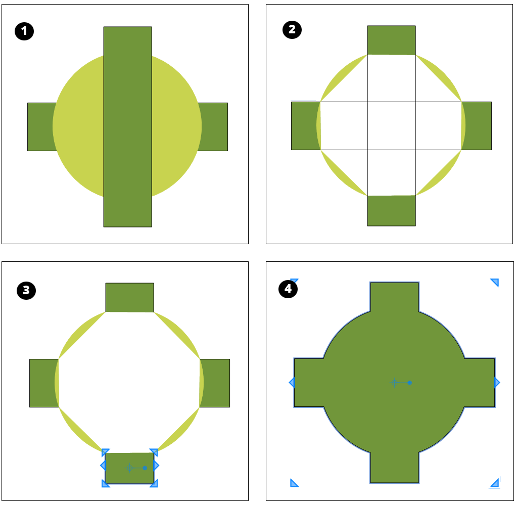 Splitting And Joining To Create Complex Shapes SketchUp Help
