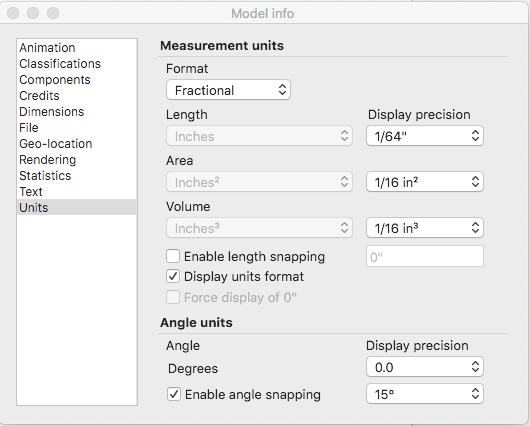 Managing Units Of Measurement SketchUp Help